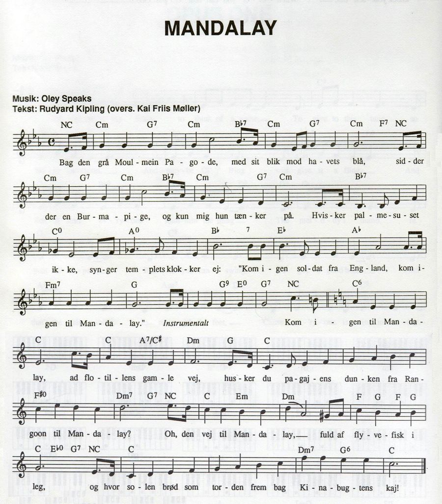 ROFS af 1787 :: Sang med noder